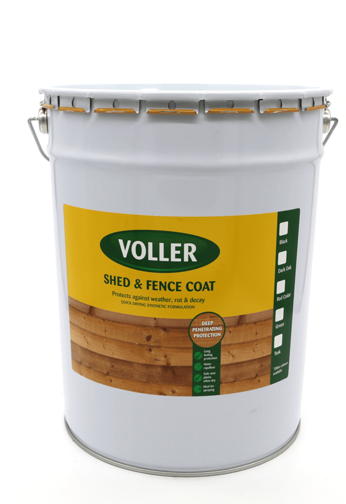 Voller Quick Drying Synthetic Shed & Fence Coat - Specialist Coatings ...